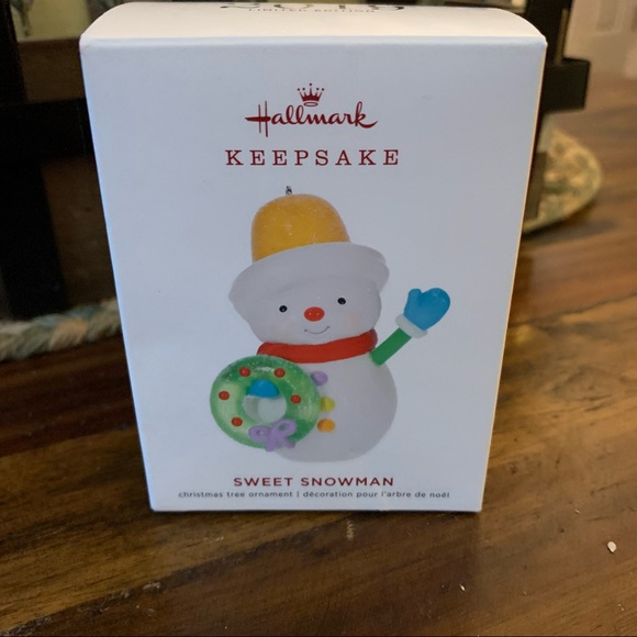 Holiday | New 219 Hallmark Keepsake Sweet Snowman | Poshmark